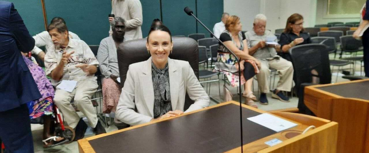 Kat McNamara kicks off as our first Territory MP | Australian Greens