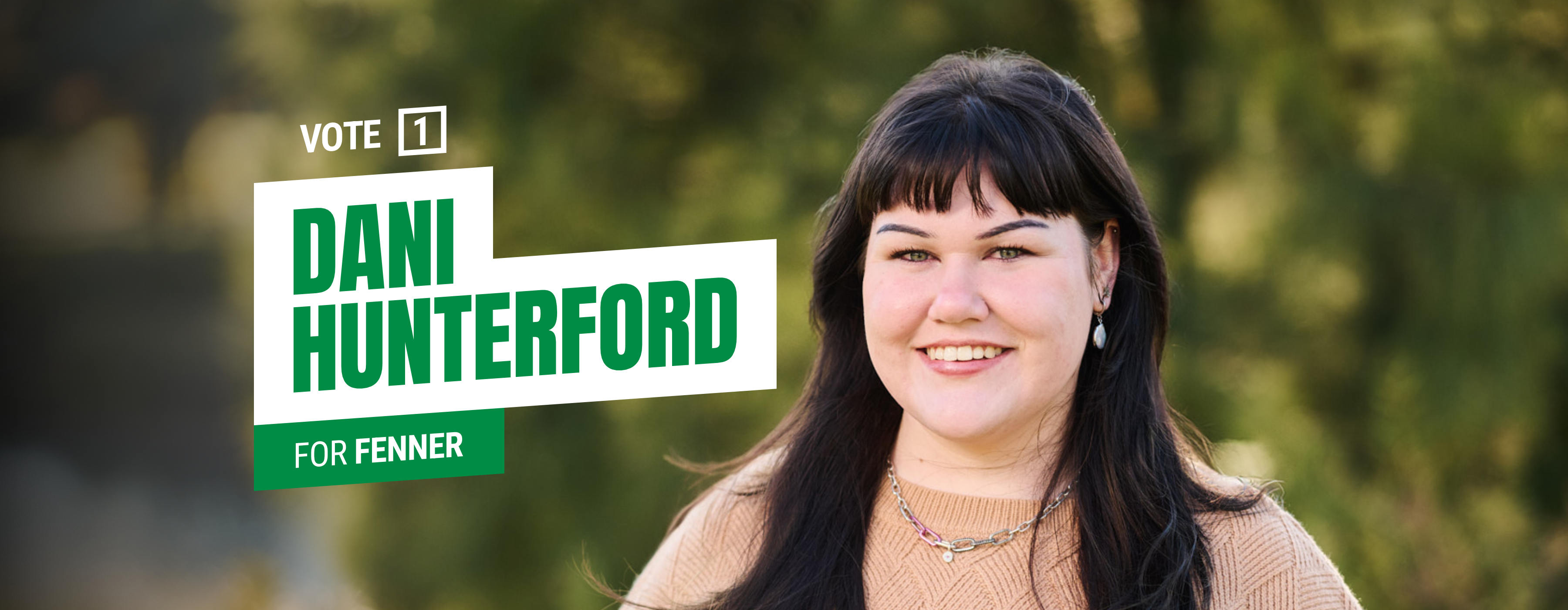 Dani Hunterford, Candidate for Fenner
